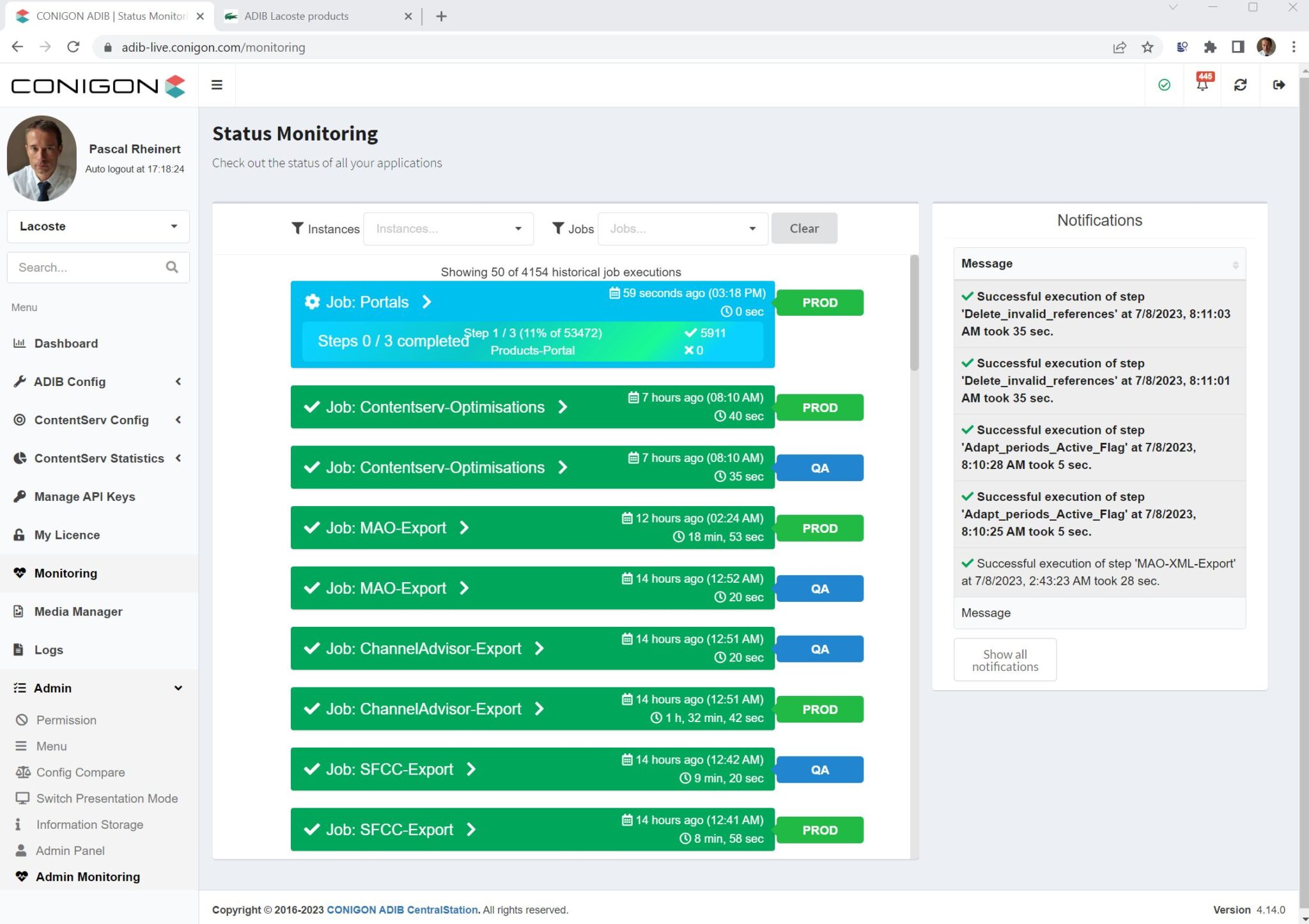 ADIB Enterprise Service Bus – Conigon